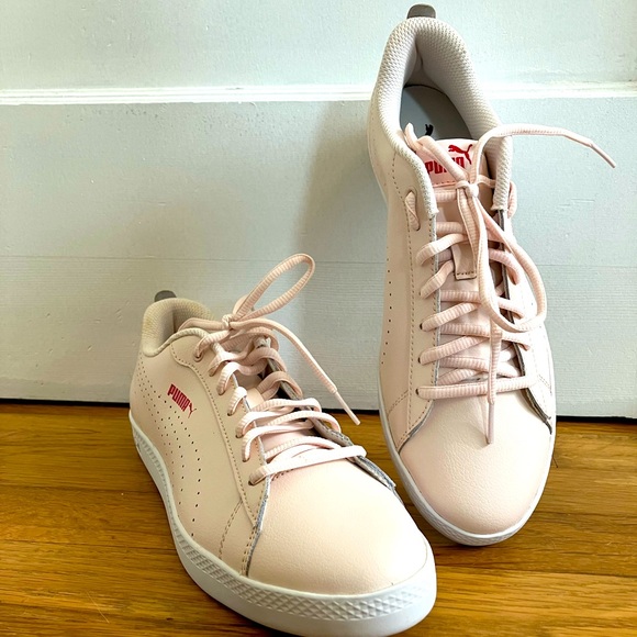 Puma | Shoes | Puma Womens Smash Wns V2 Perf Light Pink Shoes | Poshmark
